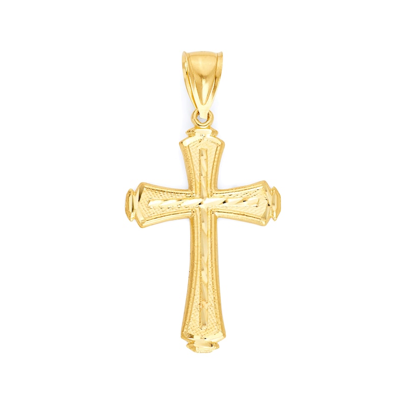 Hip Hop Cross Pendant 10k - Etsy