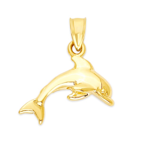 Gold Dolphin - Etsy