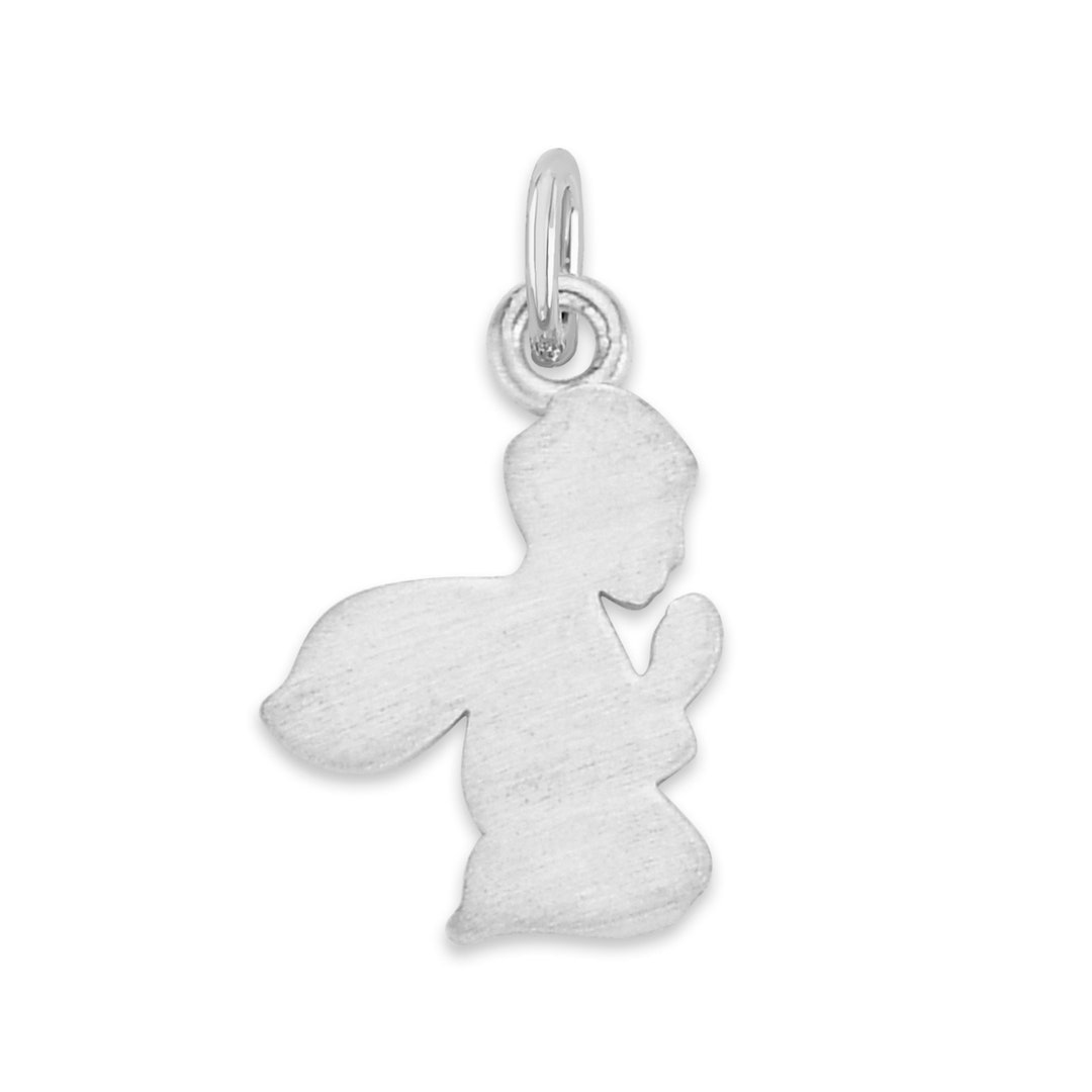 Mini 925 Sterling Silver Angel Charm Available, Micro Cute Religious ...