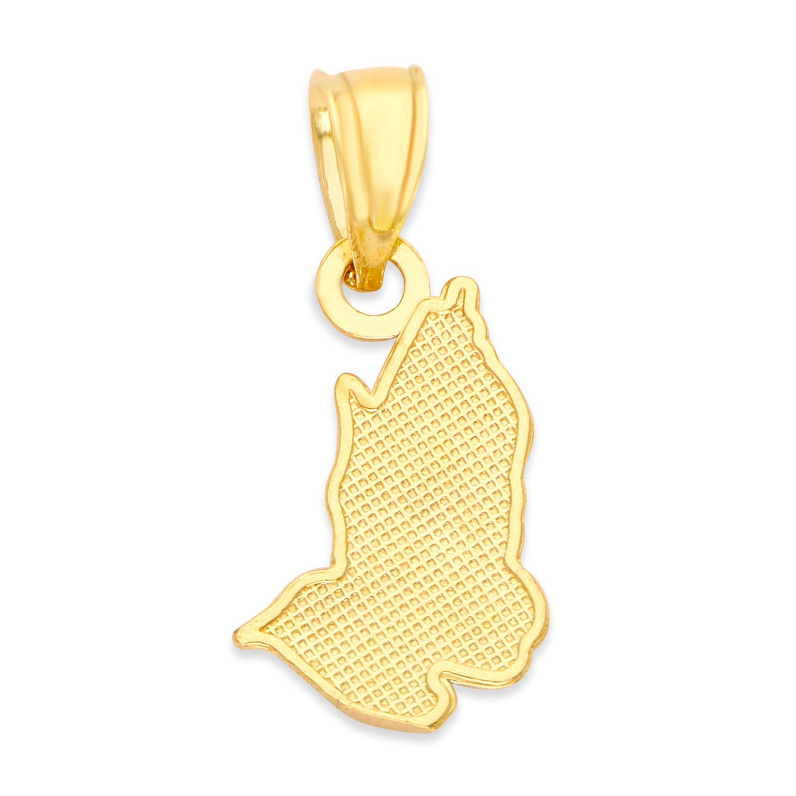 10k Solid Gold Prayer Hands Necklace With Option to Add Solid - Etsy