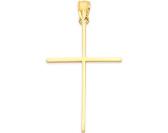 Thin Gold Cross - Etsy