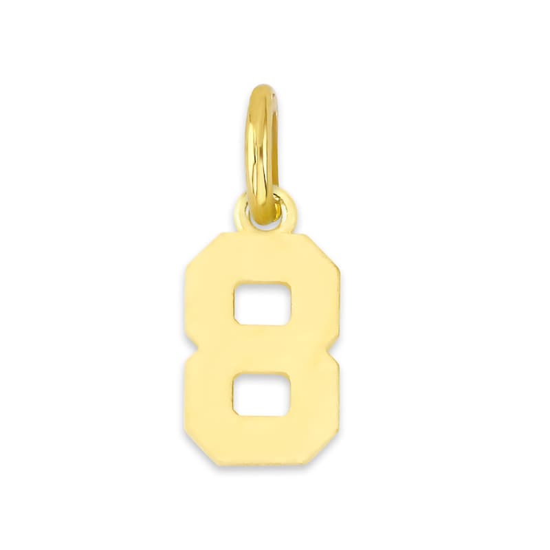Number Charms - Etsy