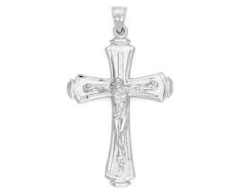 Large Crucifix Pendant - Etsy