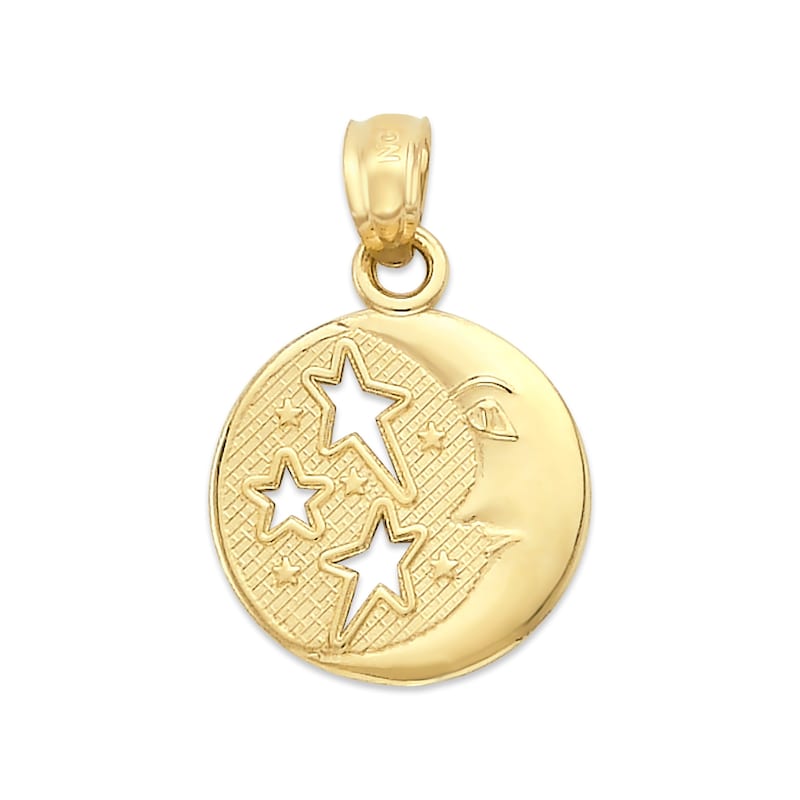 Full Moon Pendant - Etsy