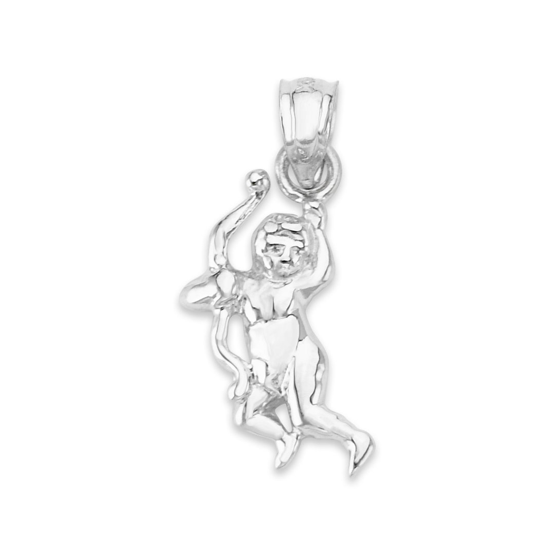 925 Sterling Silver Angel Pendant Available, Cupid Angel Religious ...