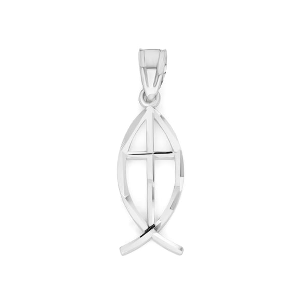 Jesus Fish Necklace - Etsy