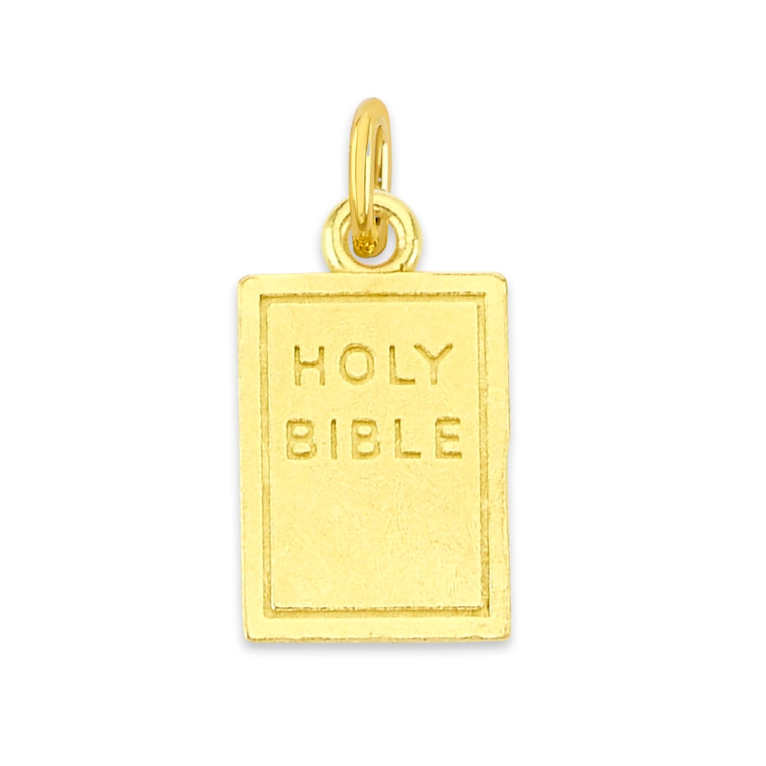 Mini Real Solid Gold Bible Available in 10k or 14k Gold, Micro ...
