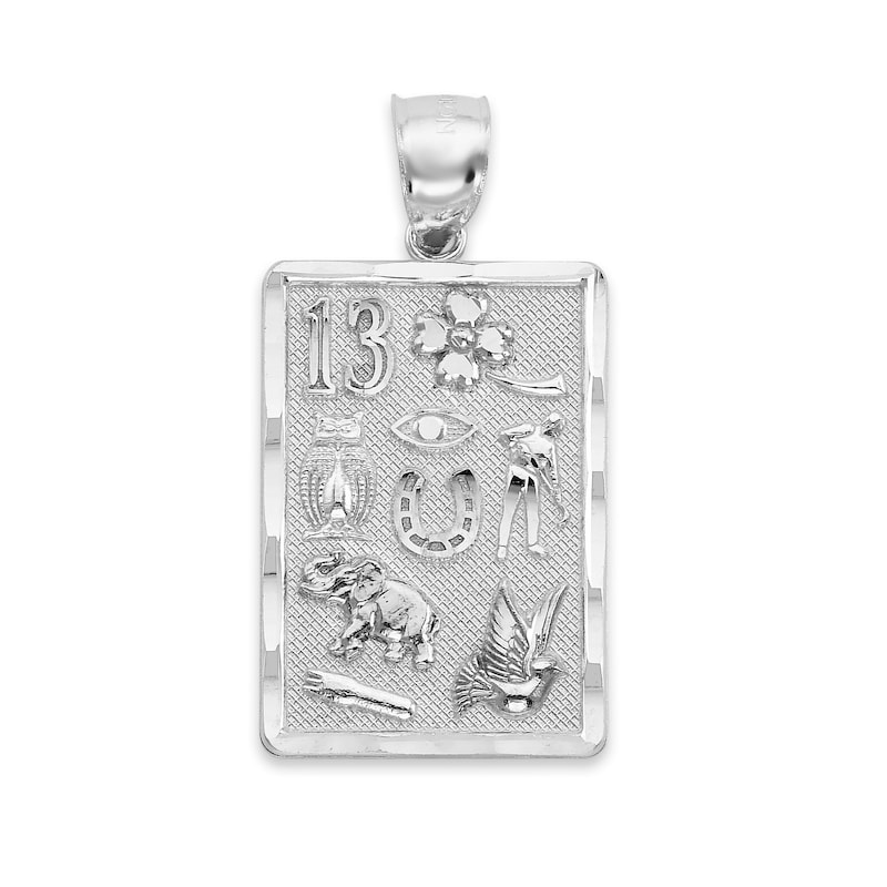 Silver Lucky Charm - Etsy
