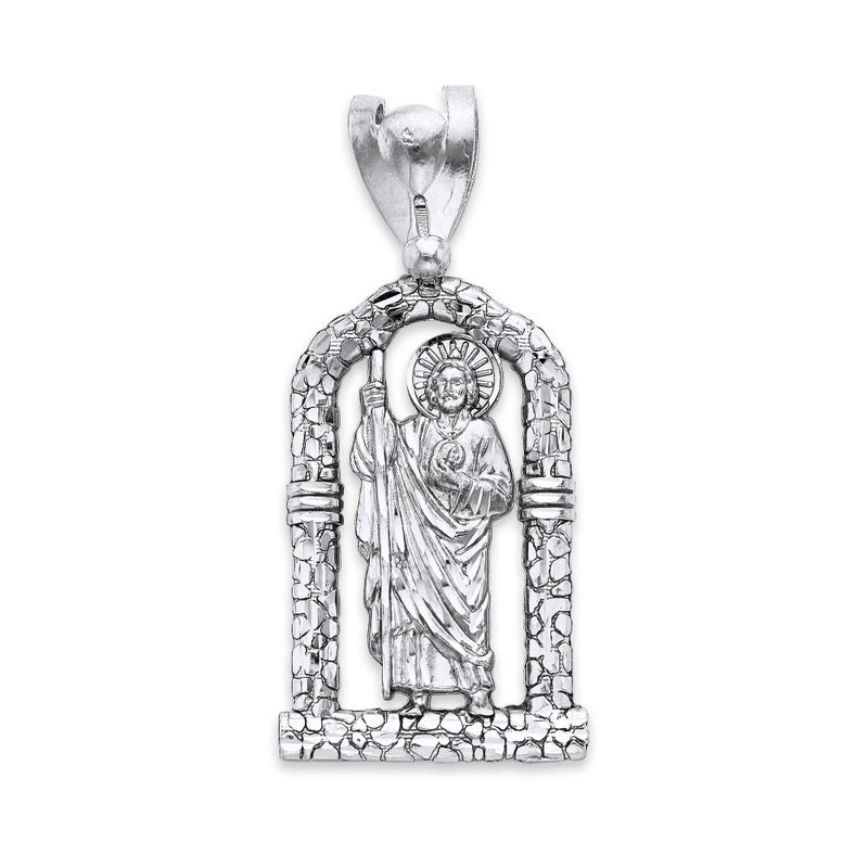 San Judas Silver Jewelry - Etsy