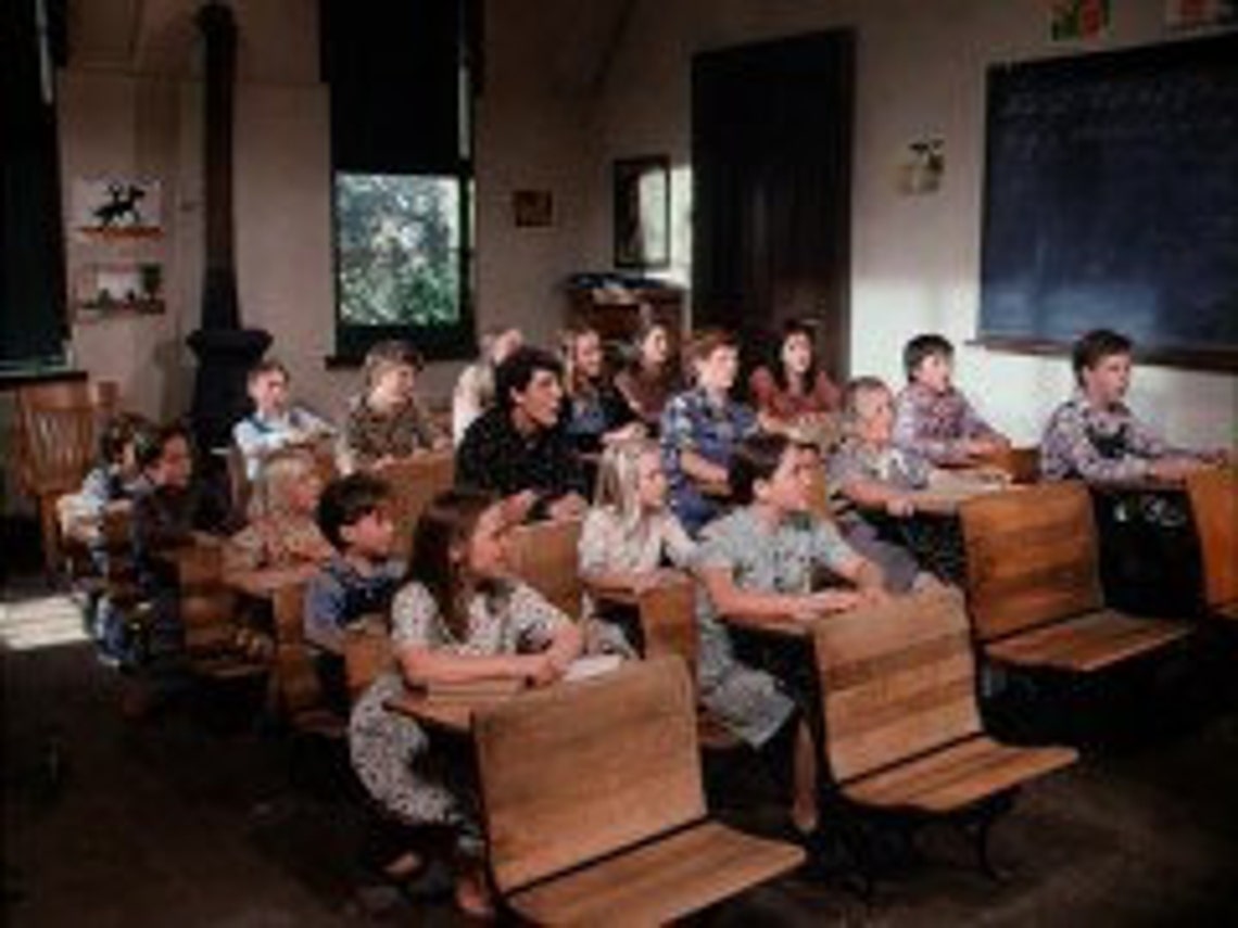 Antique School Desk From the Waltons TV Show - TV Prop - Etsy