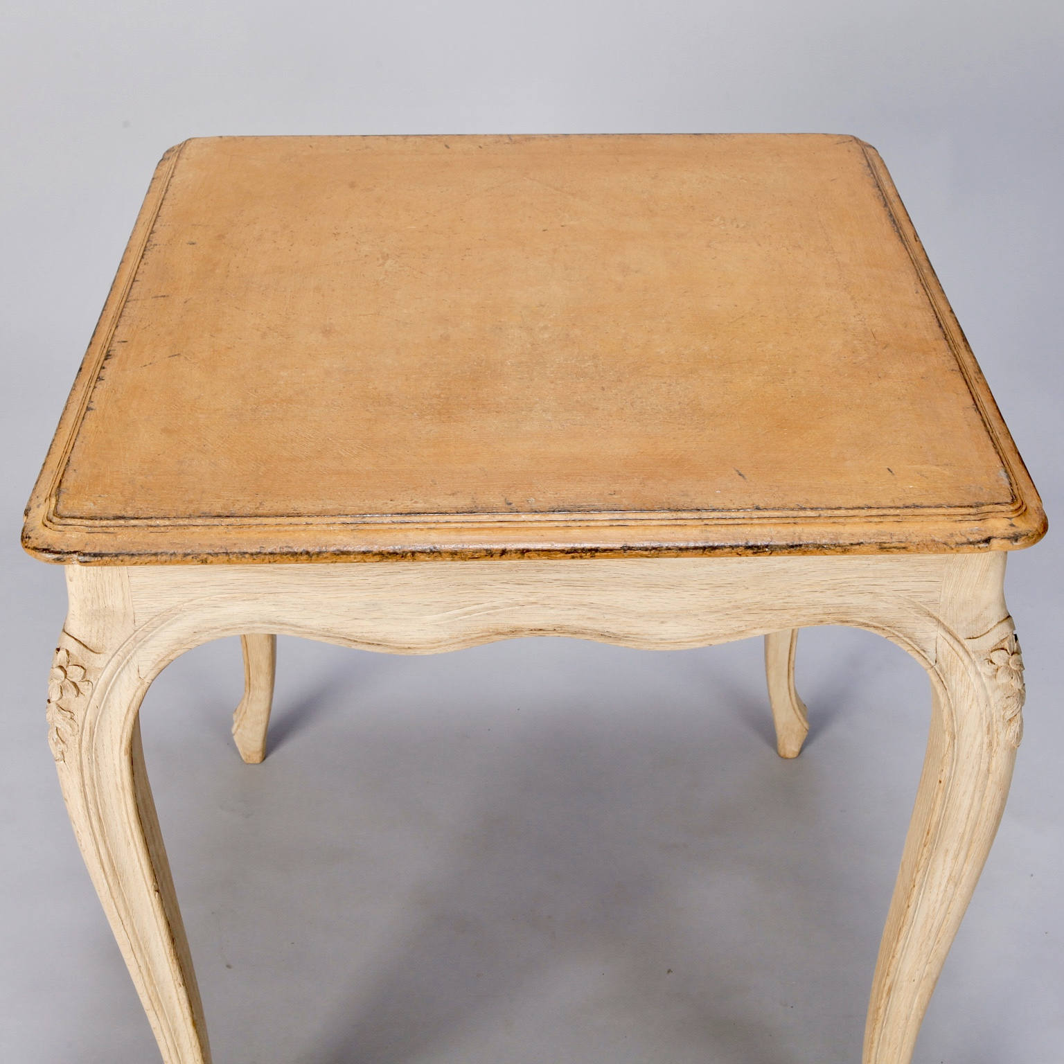 French Small Painted Square Side Table 7613 | Etsy