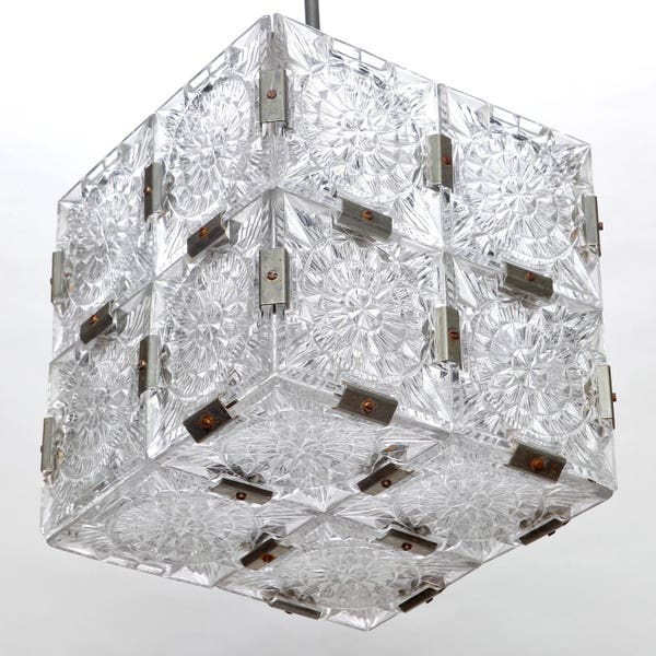 Cube Pendant Light - Etsy