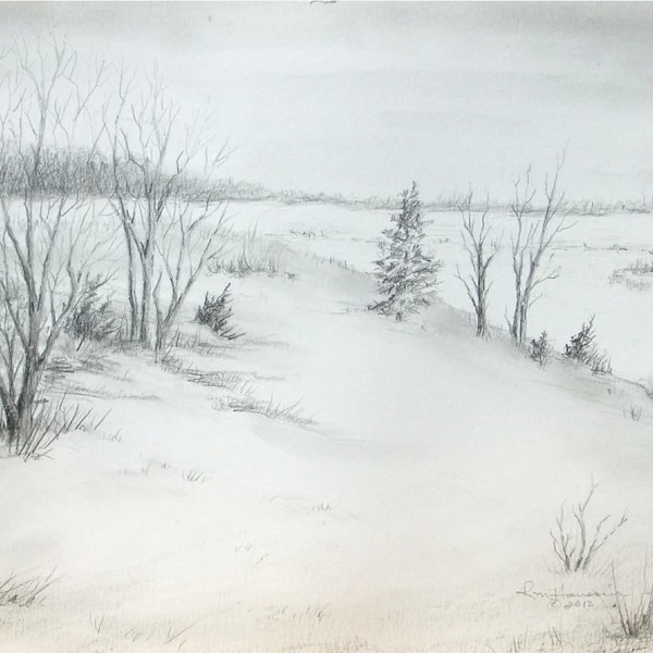 Graphite Drawing - Etsy