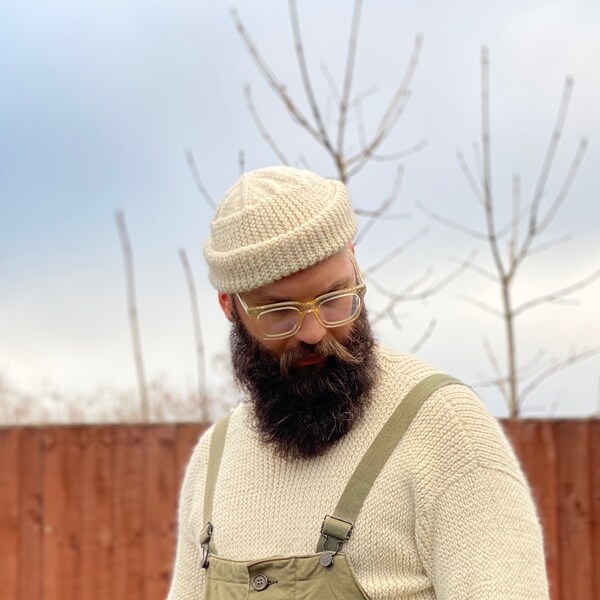 Knit Watch Cap - Etsy