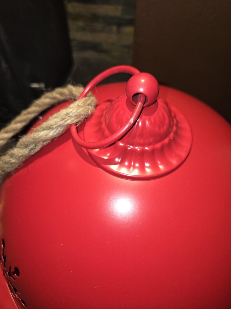 Huge Heavy Duty Metal Bauble - Etsy UK