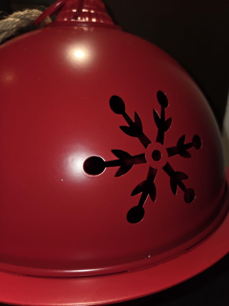 Huge Heavy Duty Metal Bauble - Etsy UK