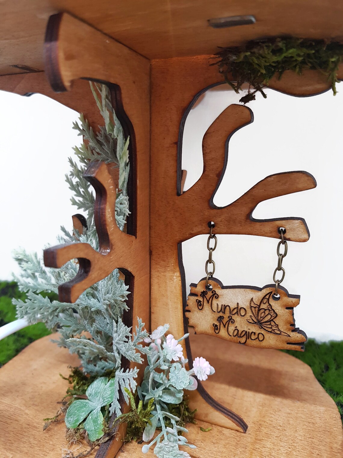Fairy House Lamp Wooden House With Light Decorative Dim - Etsy