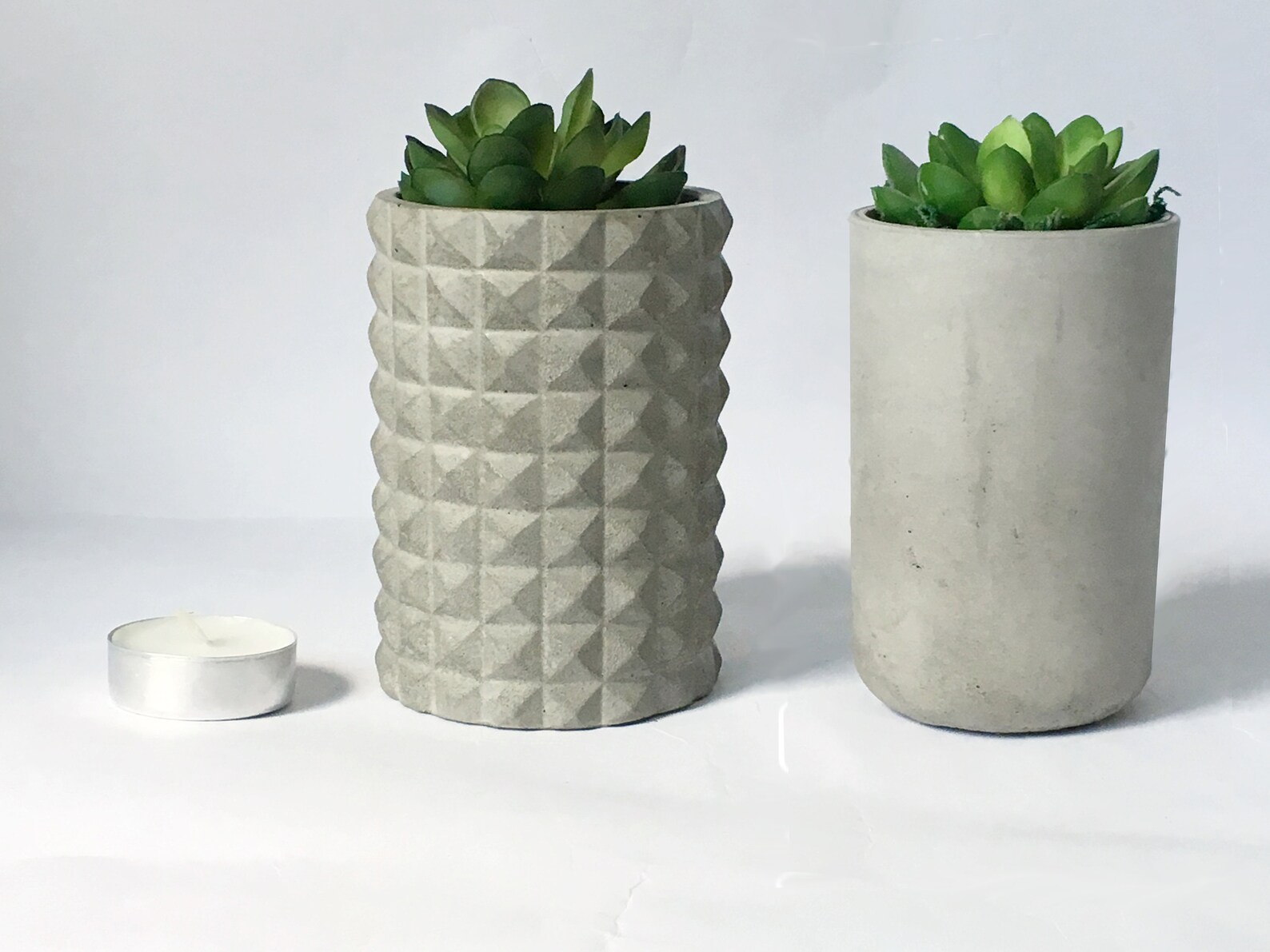 Silicone Mold Planter Faceted a Medium Vase | Etsy