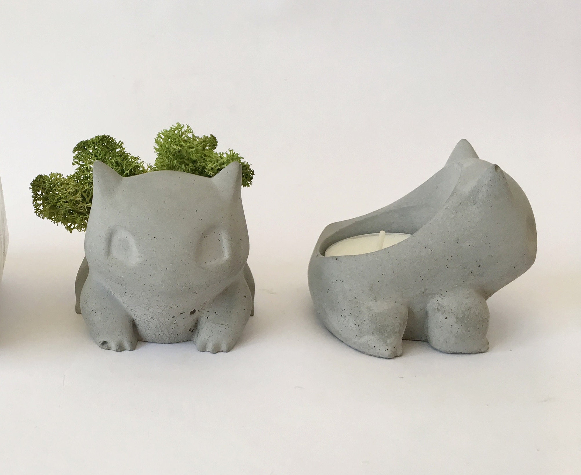 Silicone Mold Bulbasaur Pokemon Mould Concrete Plaster Planter - Etsy ...