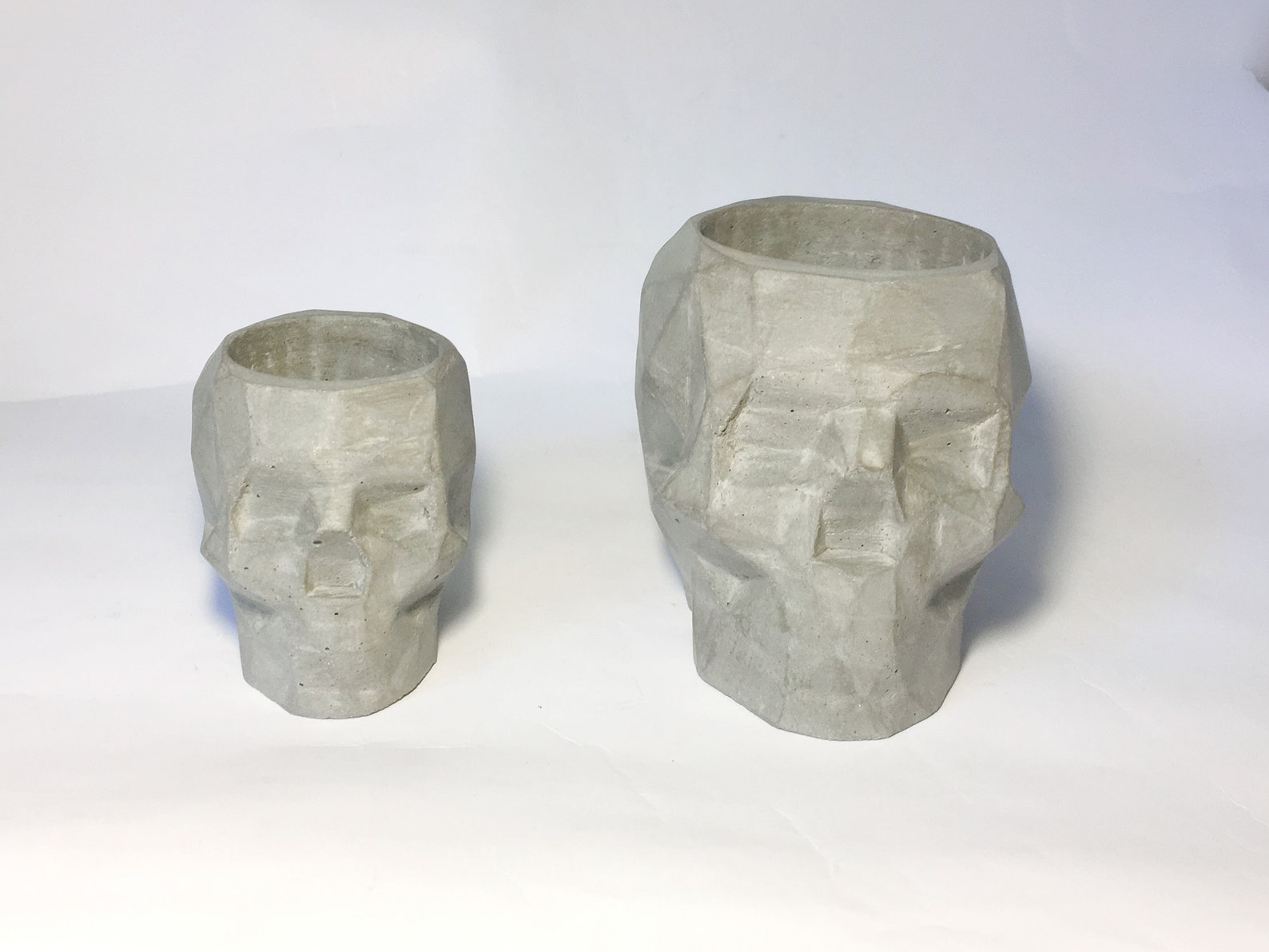 Silicone Mold Skull mould concrete decor statue sculpture | Etsy