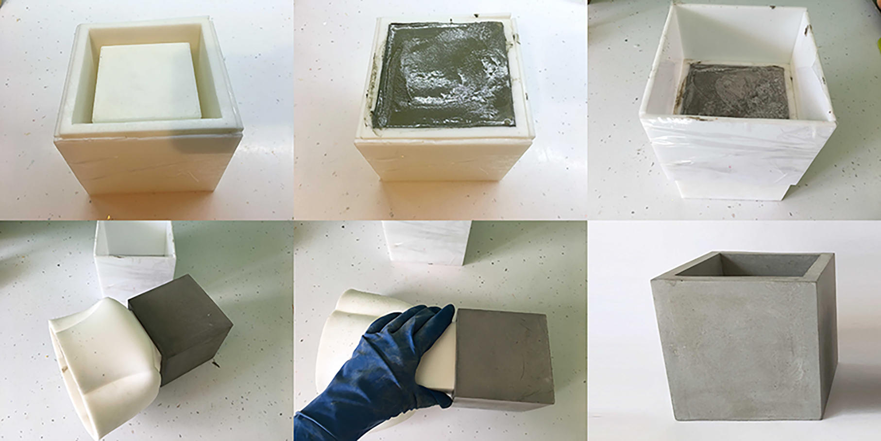 Silicone Mold Cube Box With Lid. Tray Storage Box Jewelry - Etsy