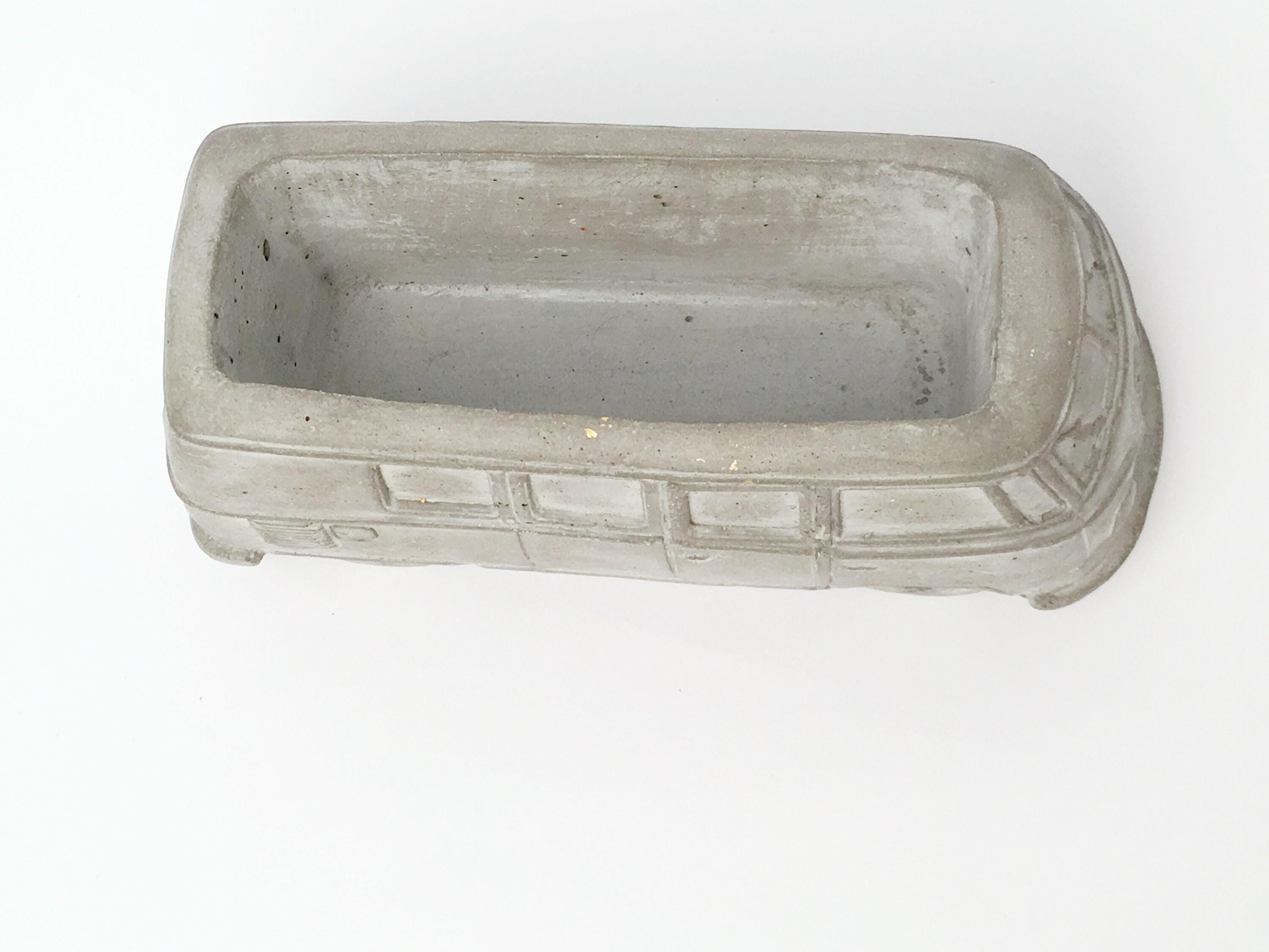 Silicone Mold Small Planter Bus Classical 1962 T1 Car Mould Van Camper ...