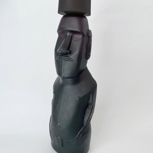 Silicone Mold Moai Large Statue Head Mould Concrete Decorate Home Decor ...