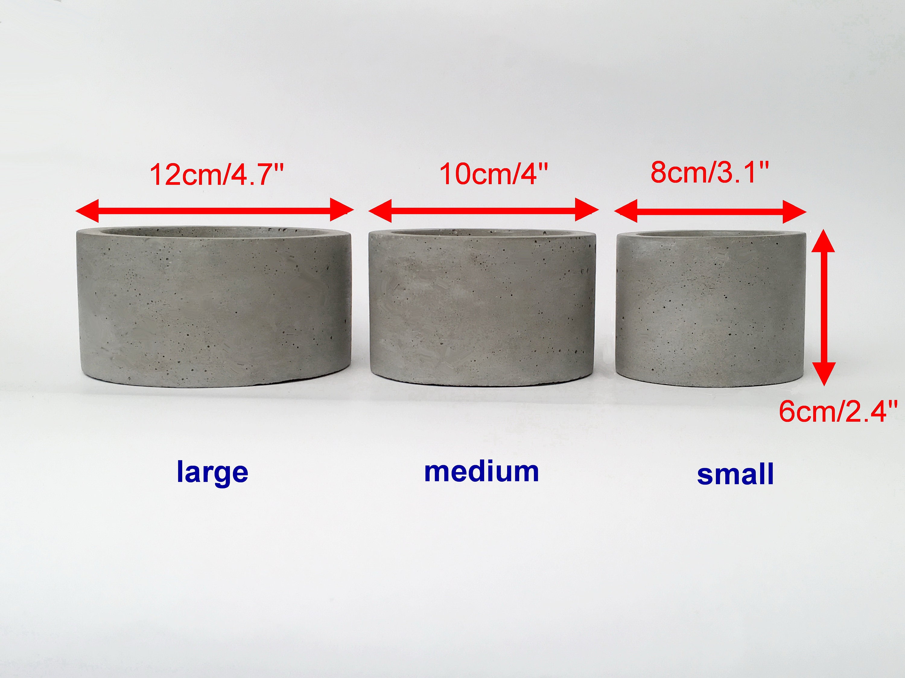 Silicone Mold Cylinder With Lid Wide "w6" Tray Storage Box Jewelry ...
