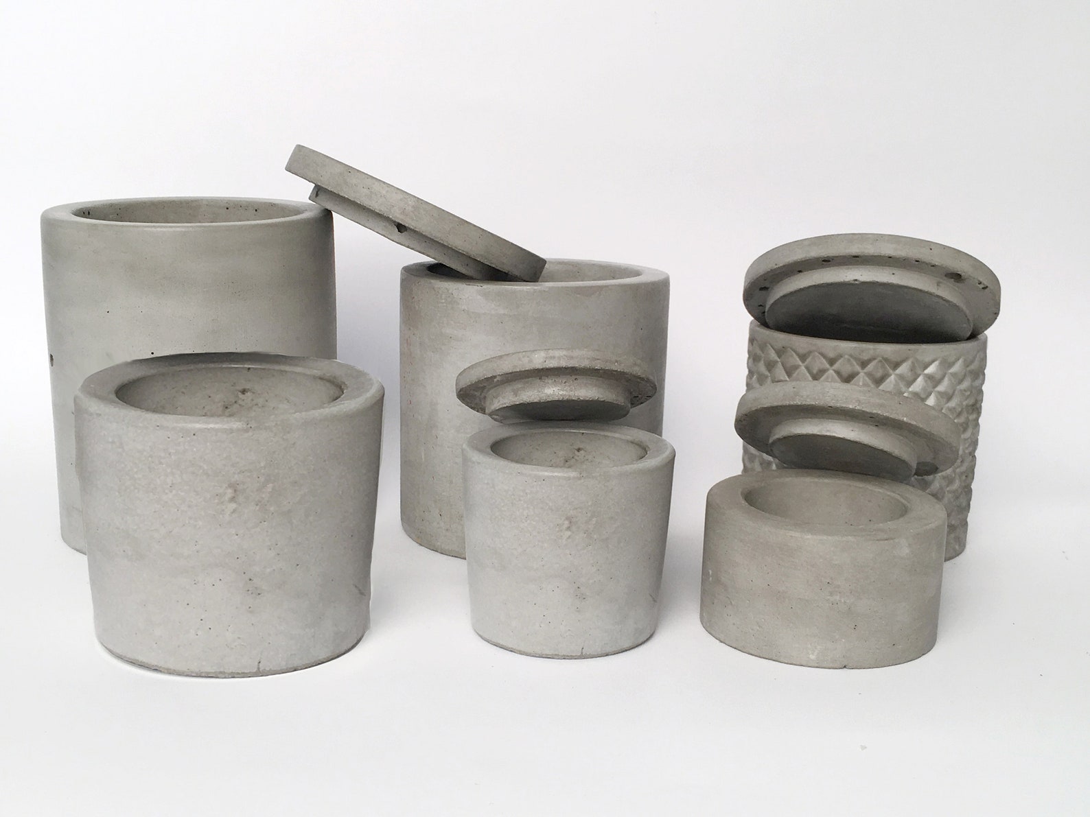 Silicone Mold Cylinder Box With Lid. Tray Storage Box Jewelry - Etsy