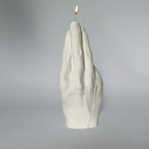 Silicone Mold Hand Candle Stand Holder Mould Decorate Home Decor Desk ...