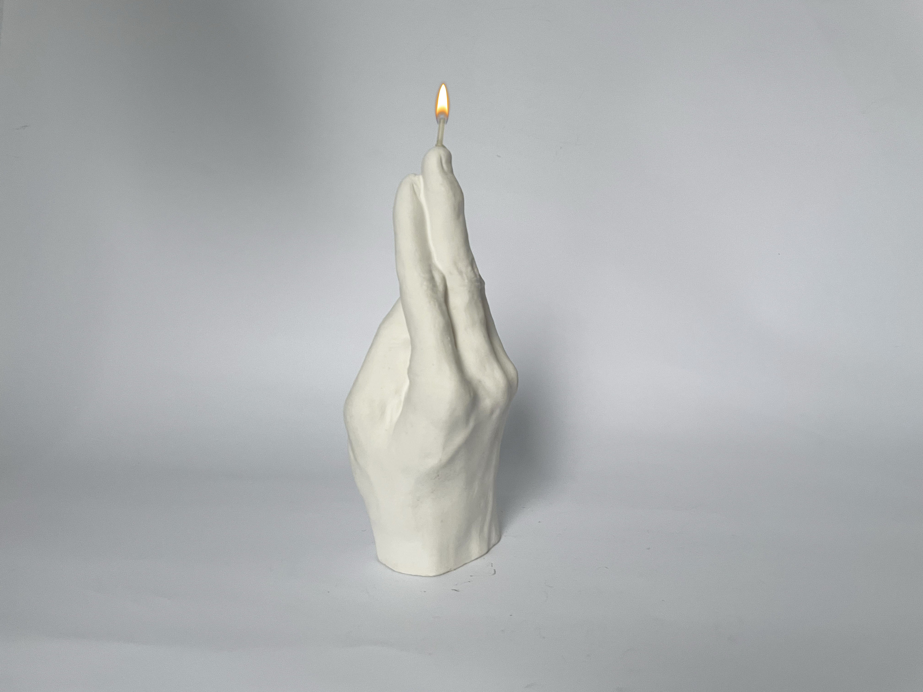 Silicone Mold Hand Candle Stand Holder Mould Decorate Home Decor Desk ...