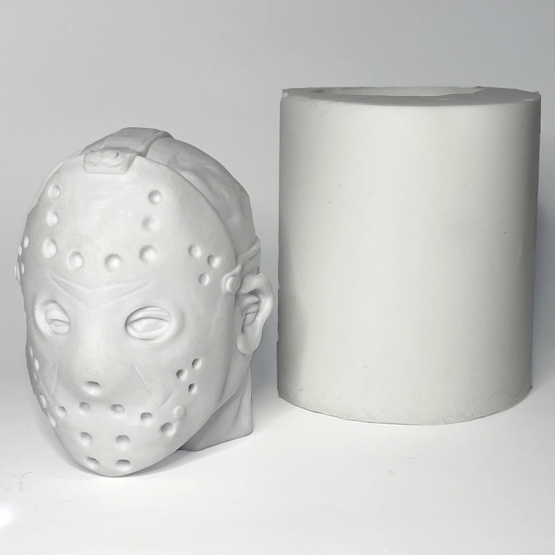 Silicone Mold Slasher Jason Mould Concrete Decor Statue Sculpture ...