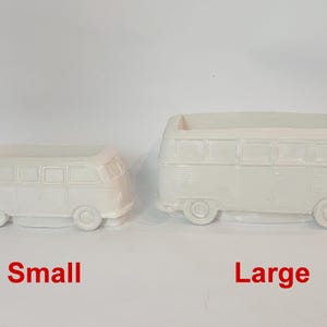 Silicone Mold Small Planter Bus Classical 1962 T1 Car Mould Van Camper ...