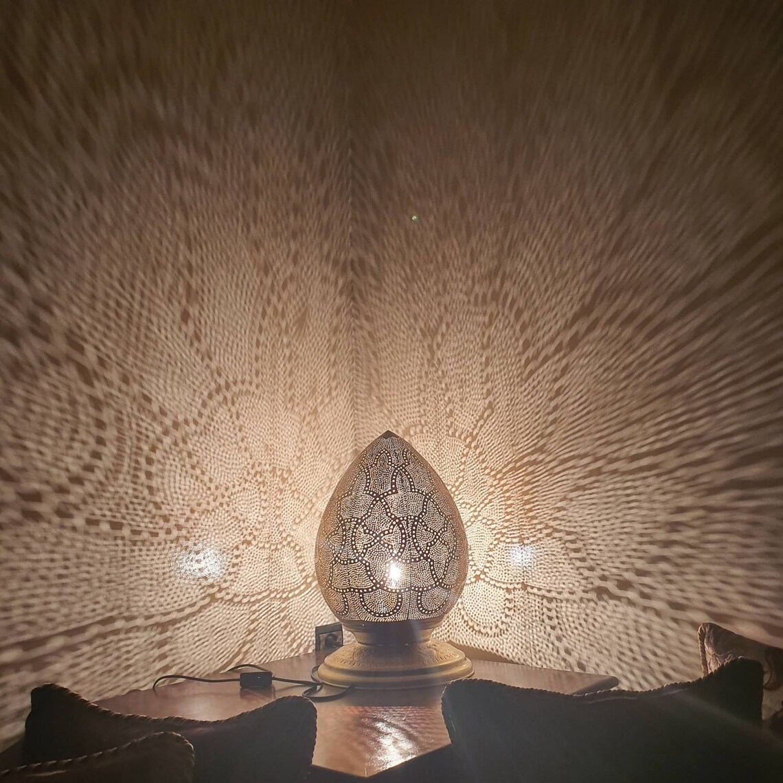 Fine Art Table Handmade Desk Lamp Desk lamp Standing lamp | Etsy