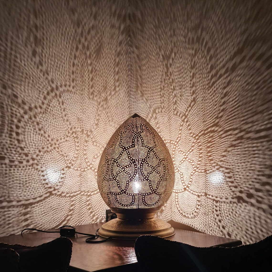 Fine Art Table Handmade Desk Lamp Desk lamp Standing lamp | Etsy