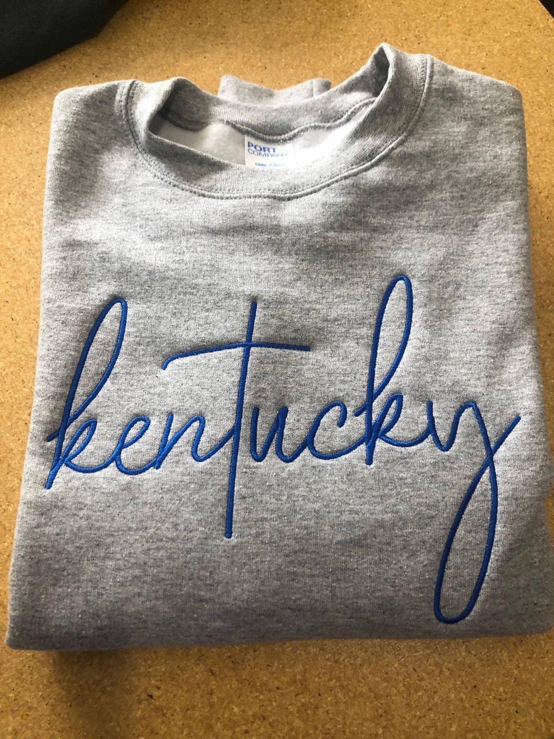 Kentucky Script Crewneck, Kentucky Cursive Pullover, Cozy Sweatshirt ...
