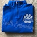 Split Paw Wildcats 1/4 Zip, Sparkly, Pullover, Kentucky, Fall ...