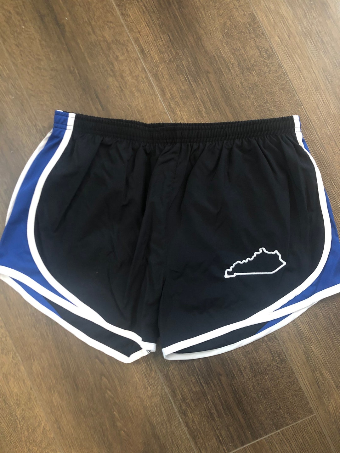 Kentucky State Outline Athletic Shorts, Womens Shorts, Kentucky ...