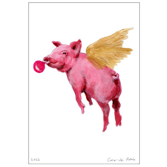Flying Pig Art
