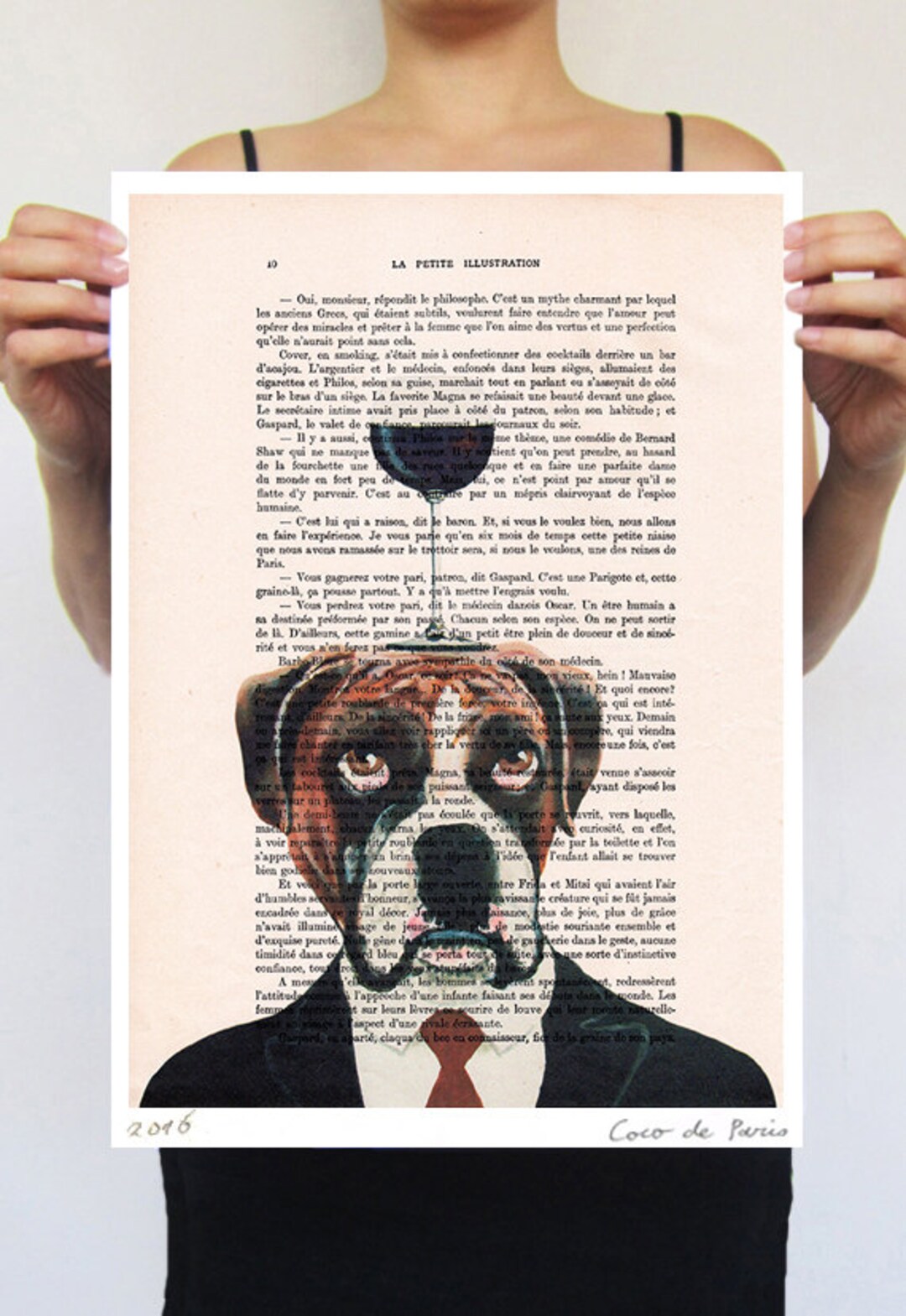 Boxer Poster Boxer Artwork Alice in Wonderland Print From - Etsy