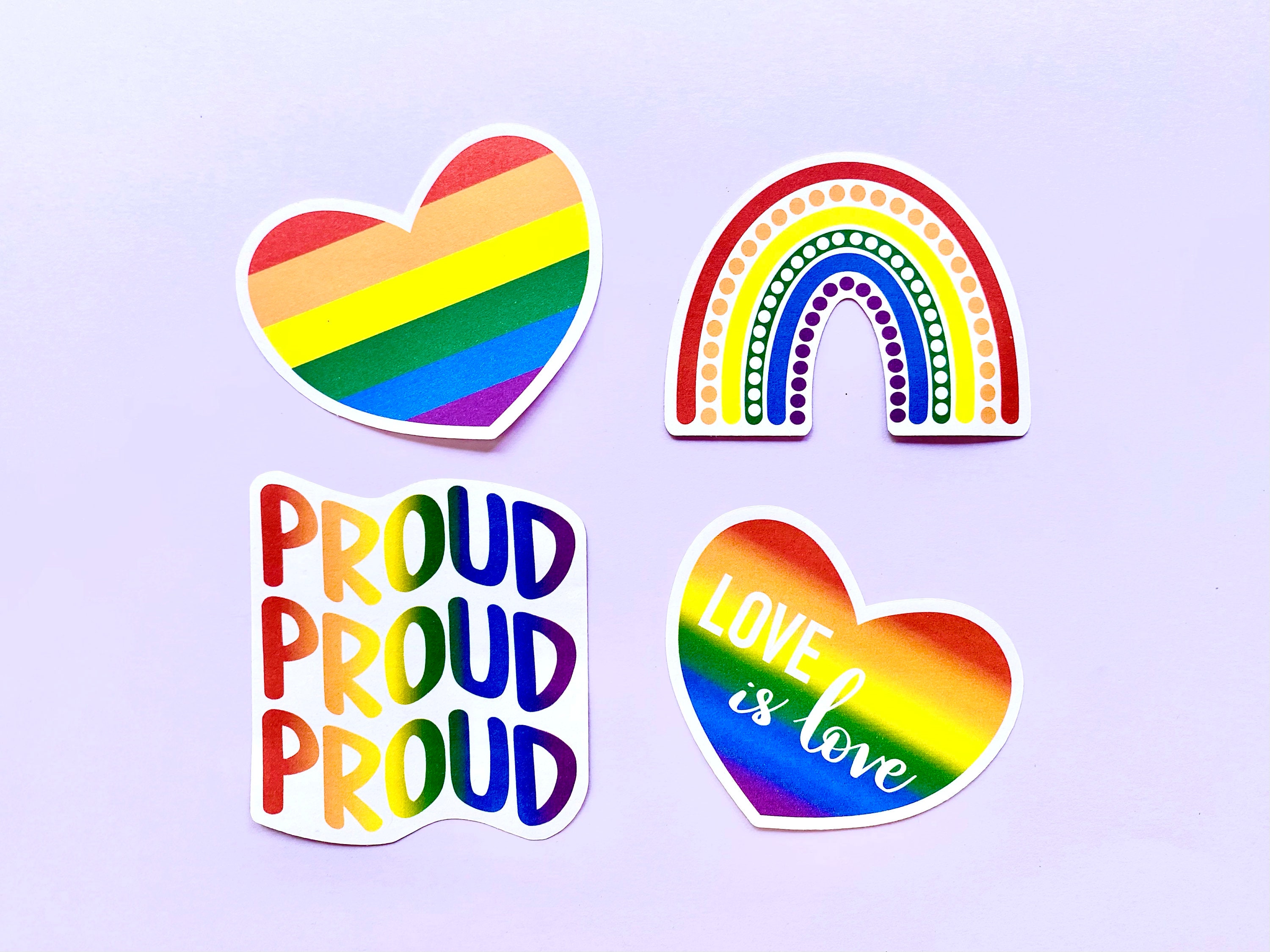 Pride Stickers Love is Love LGBT Vinyl Stickers LGBT - Etsy UK