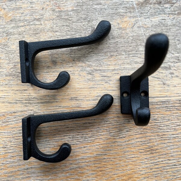 Cast Iron Coat Hooks - Etsy