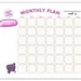 Monthly Weekly Daily Yearly Planner Bundle, To-do List, Printable ...