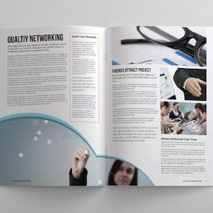 Indesign Newsletter Template 3 - Etsy