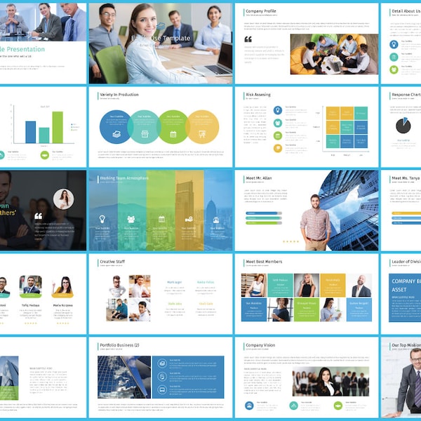 50 Pages Magazine Template V3 - Etsy