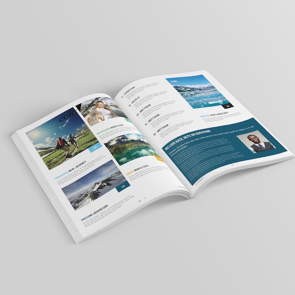 Souvenir Booklet Template - Etsy