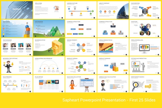 Nice Presentation Template | Etsy