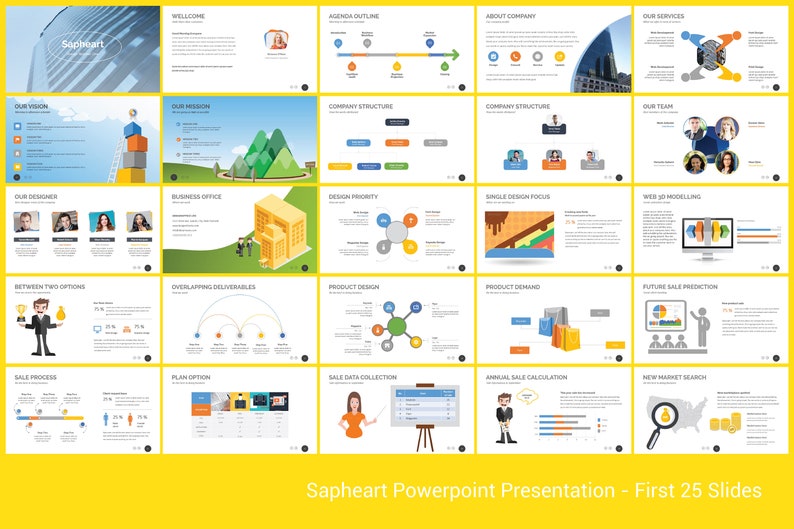 Nice Presentation Template - Etsy