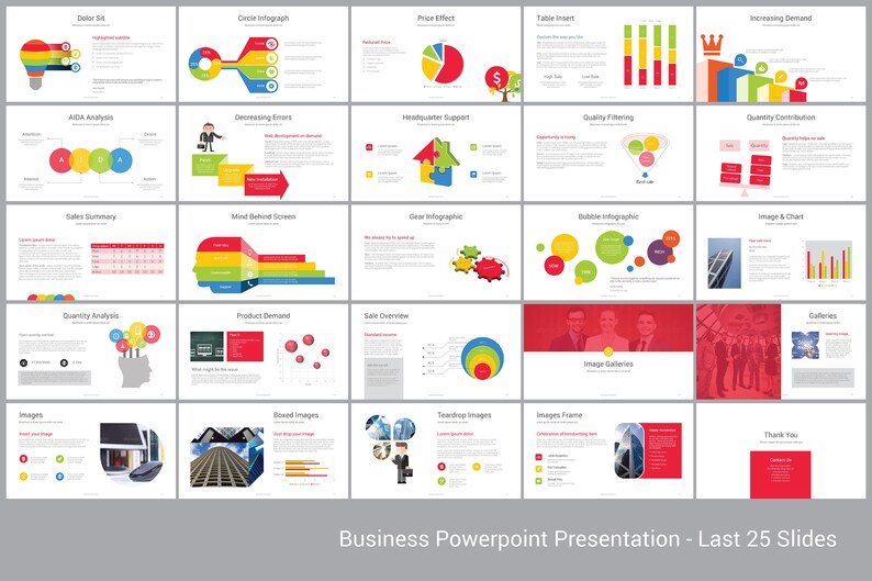 Stylish - Business Presentation - Etsy