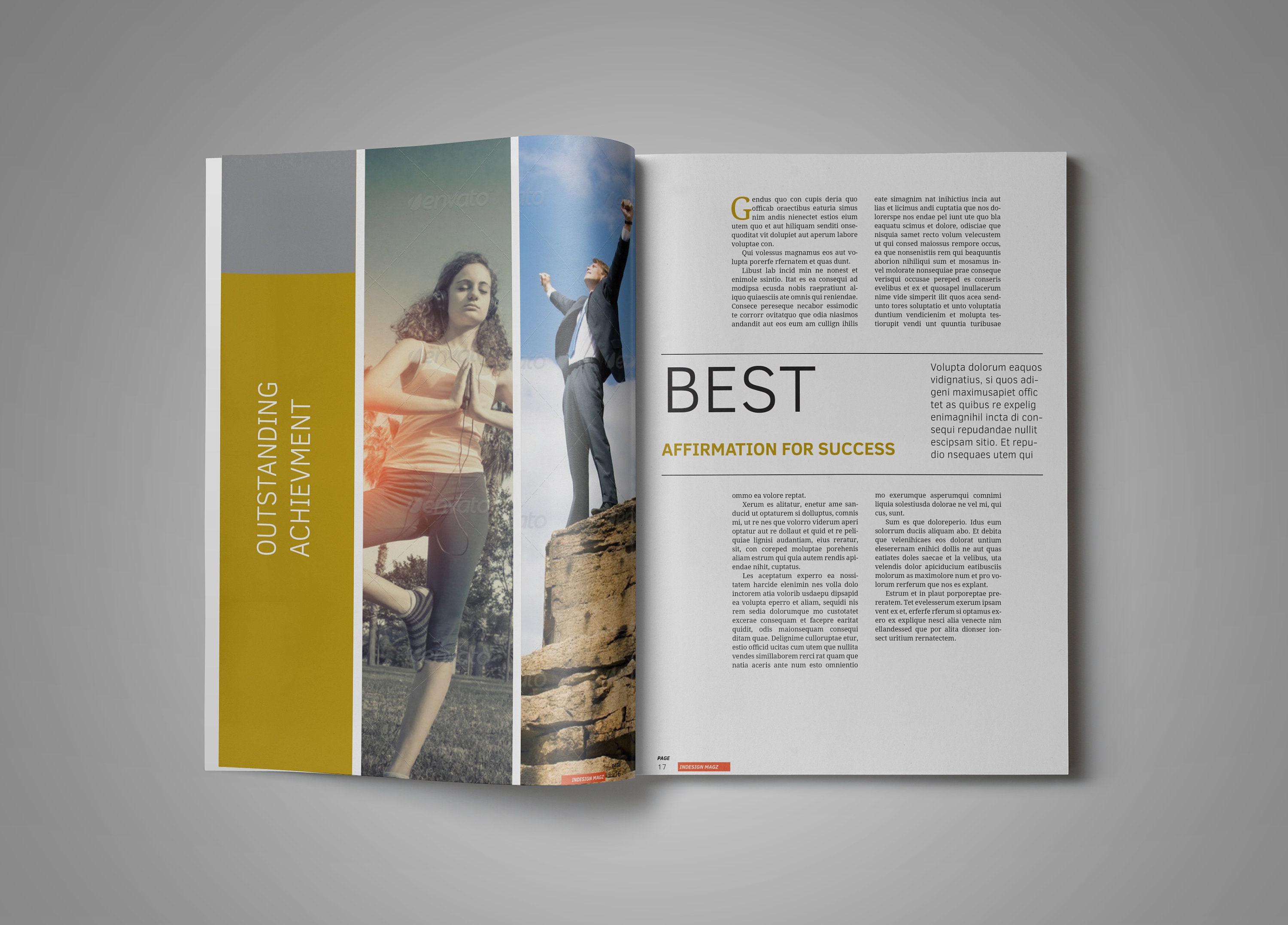 50 Pgs Indesign Magazine Template - Etsy